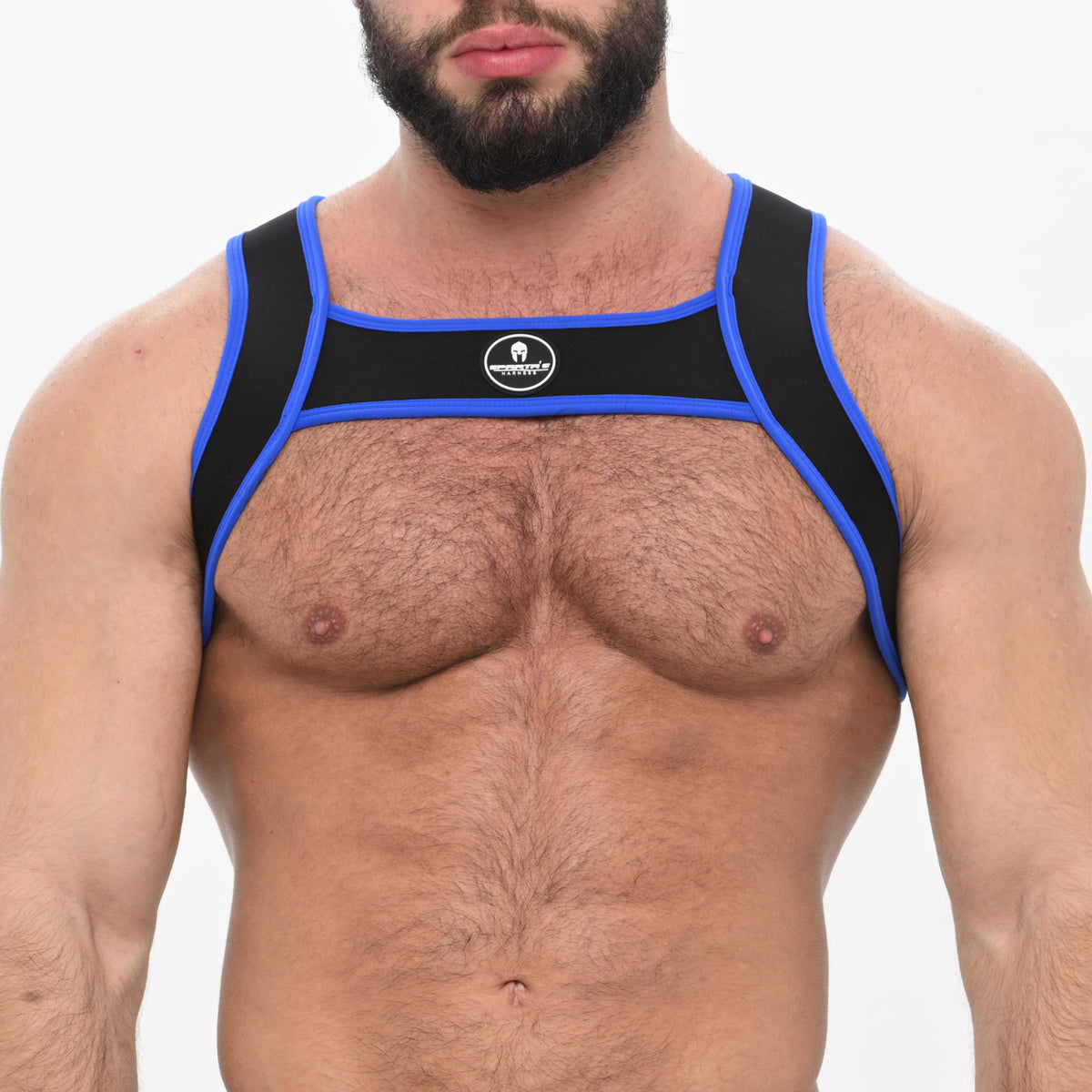 Spartas Zeus Neo Chest Harness Black Blue – FETCH