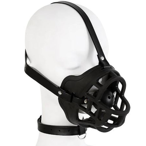 ruff GEAR Silicone Bulldog Muzzle and Ball Gag – FETCH